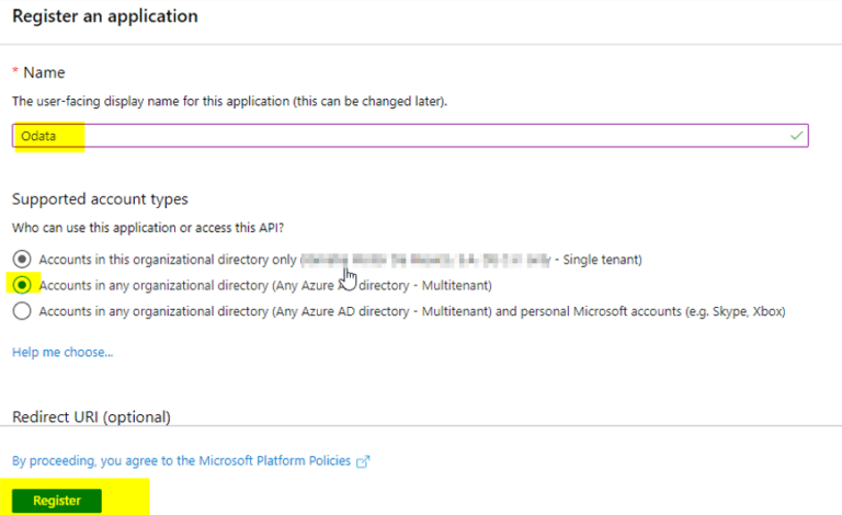 How to setup Azure active directory portal for 3rd party app ...