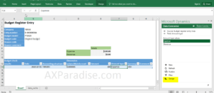 How to add financial dimensions column mapping in excel template(office ...
